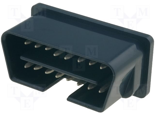 Connector diagnostic OBD II male PIN 16